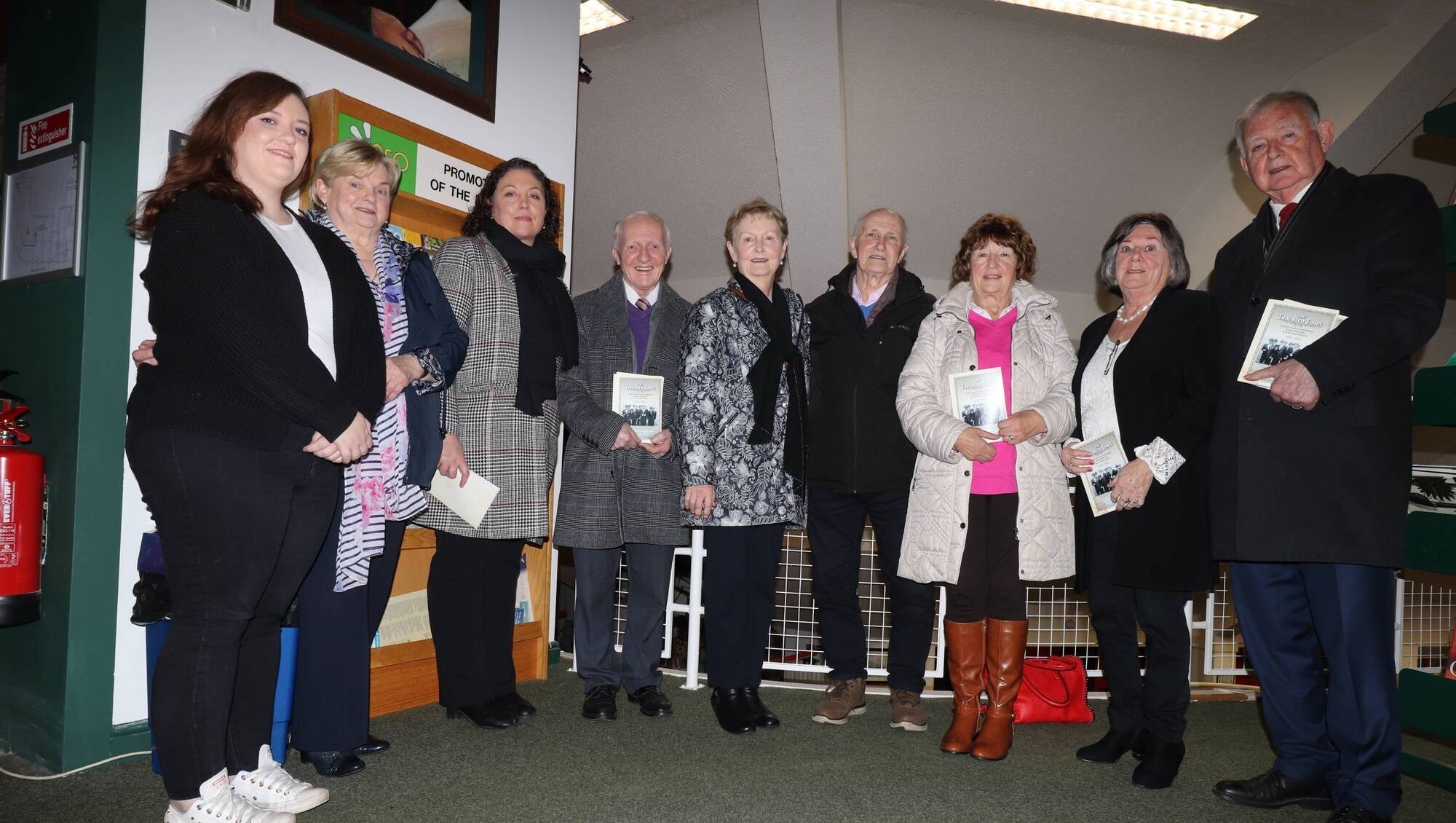 Local notes: At the book launch in Castlebar library of 'The Troubled ...
