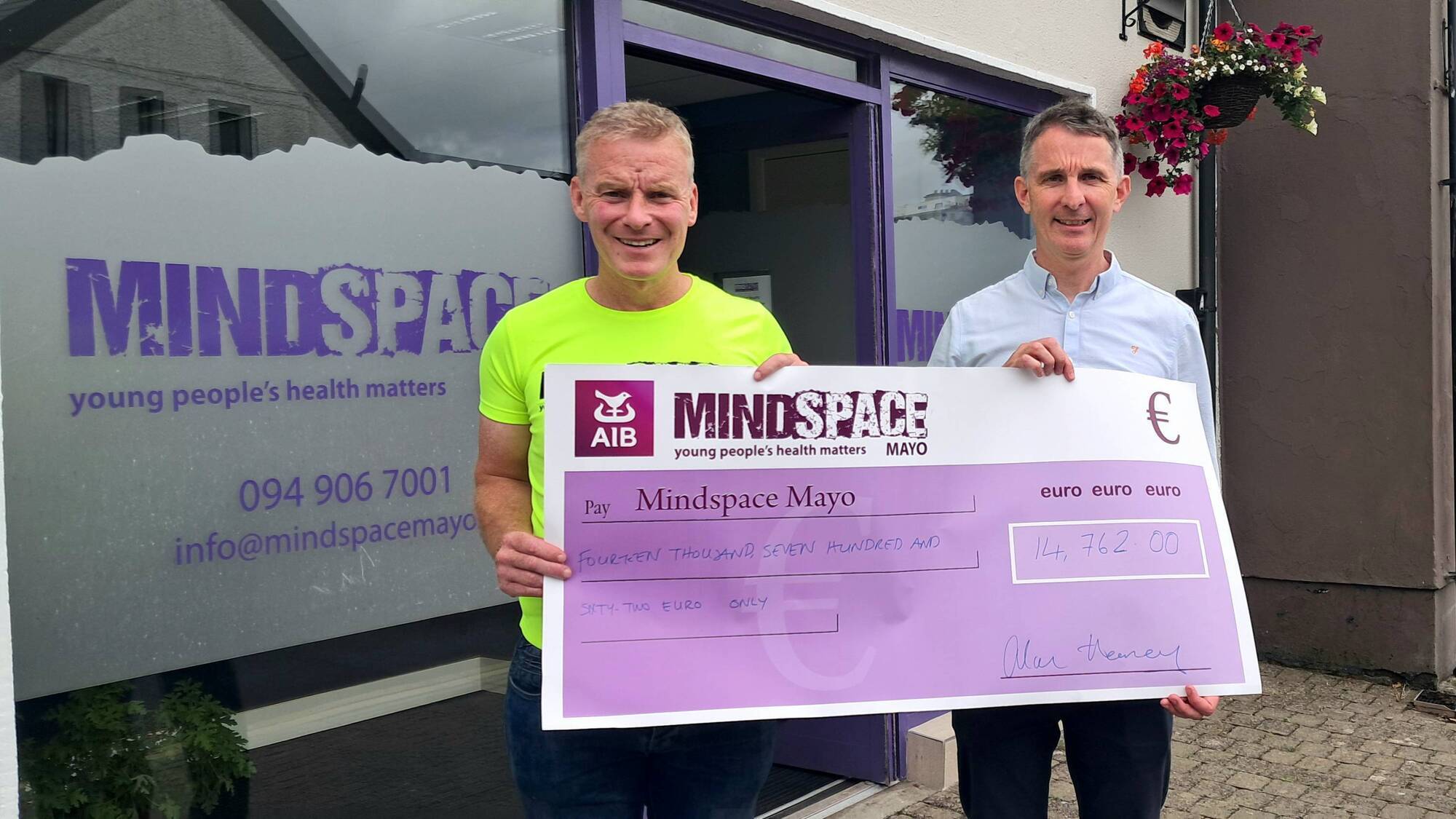 Alan's gruelling feats benefit Mindspace Mayo - Health - Western People