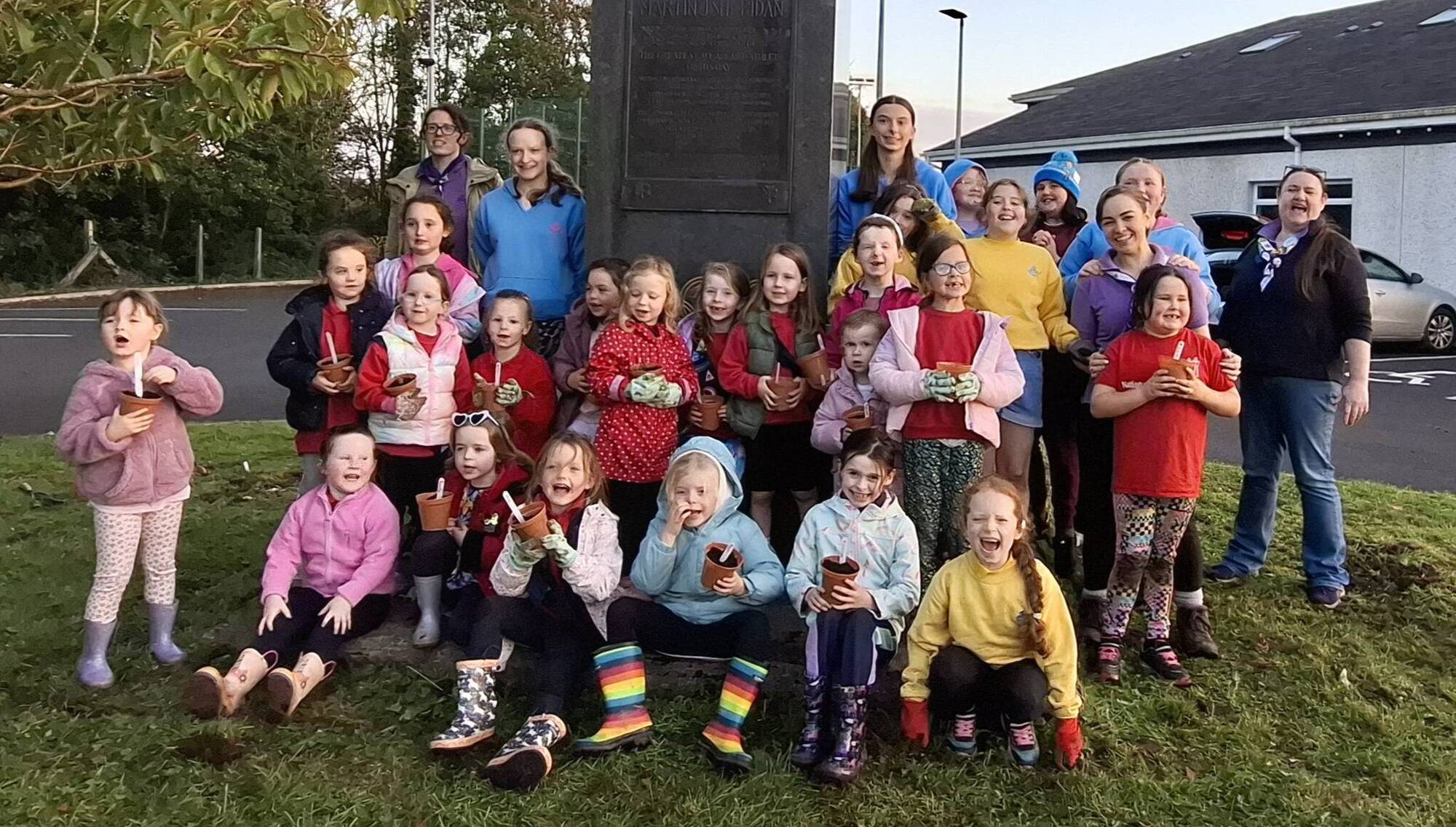 Girls guides assist in Bohola project - news - Western People