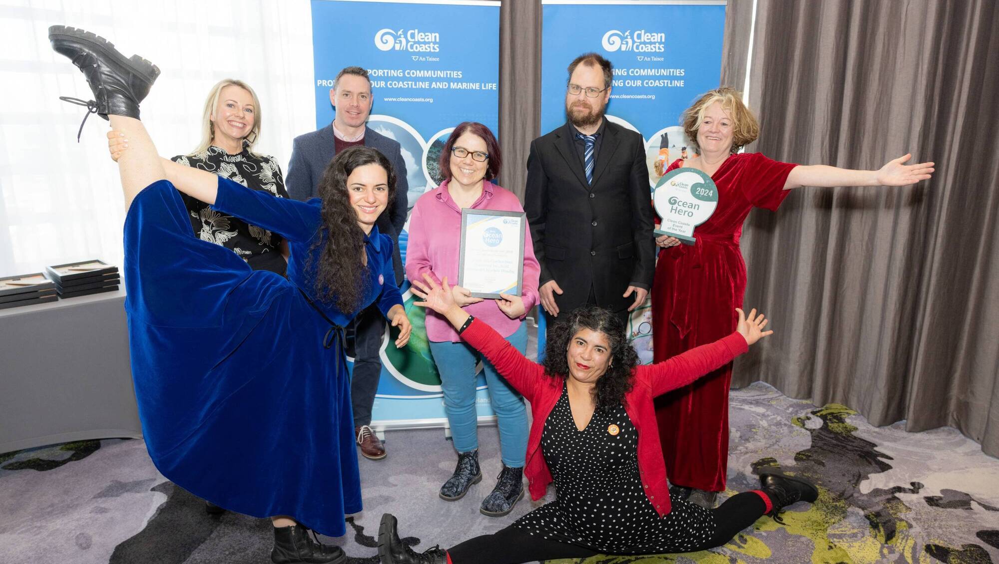 Mayo beach clean volunteers win major award - news - Western People