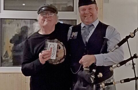 Local Notes: Kilts and bagpipes bring Burns Night to Kiltimagh ...