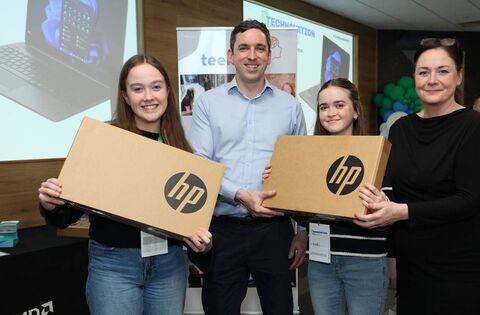 Tech teen girls are named best in Europe - news - Western People